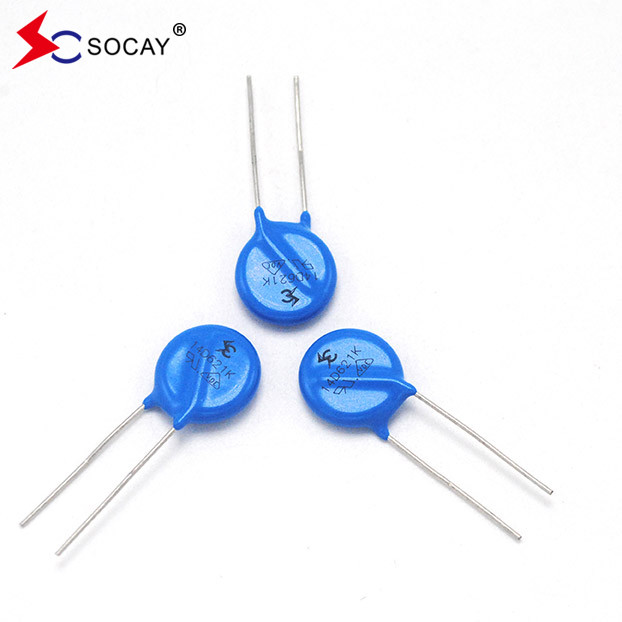Ф14mm Metal Oxide Varistor 14D820K / 14D820KJ For Lower DC Voltage ...
