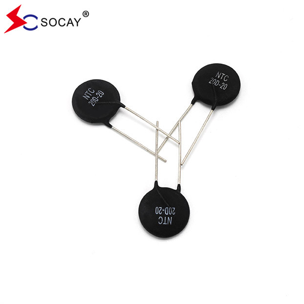 SOCAY Power NTC Thermistor MF72-SCN20D-20 20Ω 20mm Imax نطاق المقاومة ...
